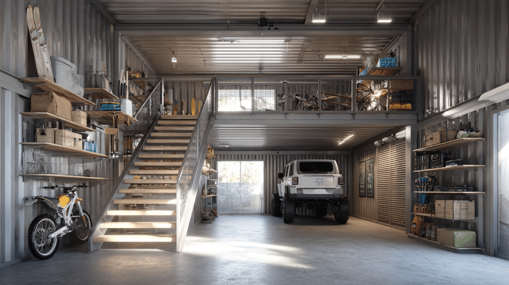 14 Creative Shipping Container Garage Ideas - Jack Cooper