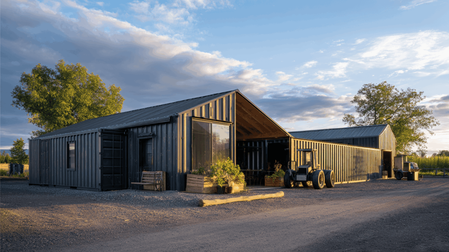 Shipping Container Barn Ideas, Costs, and DIY Build Guide - Jack Cooper