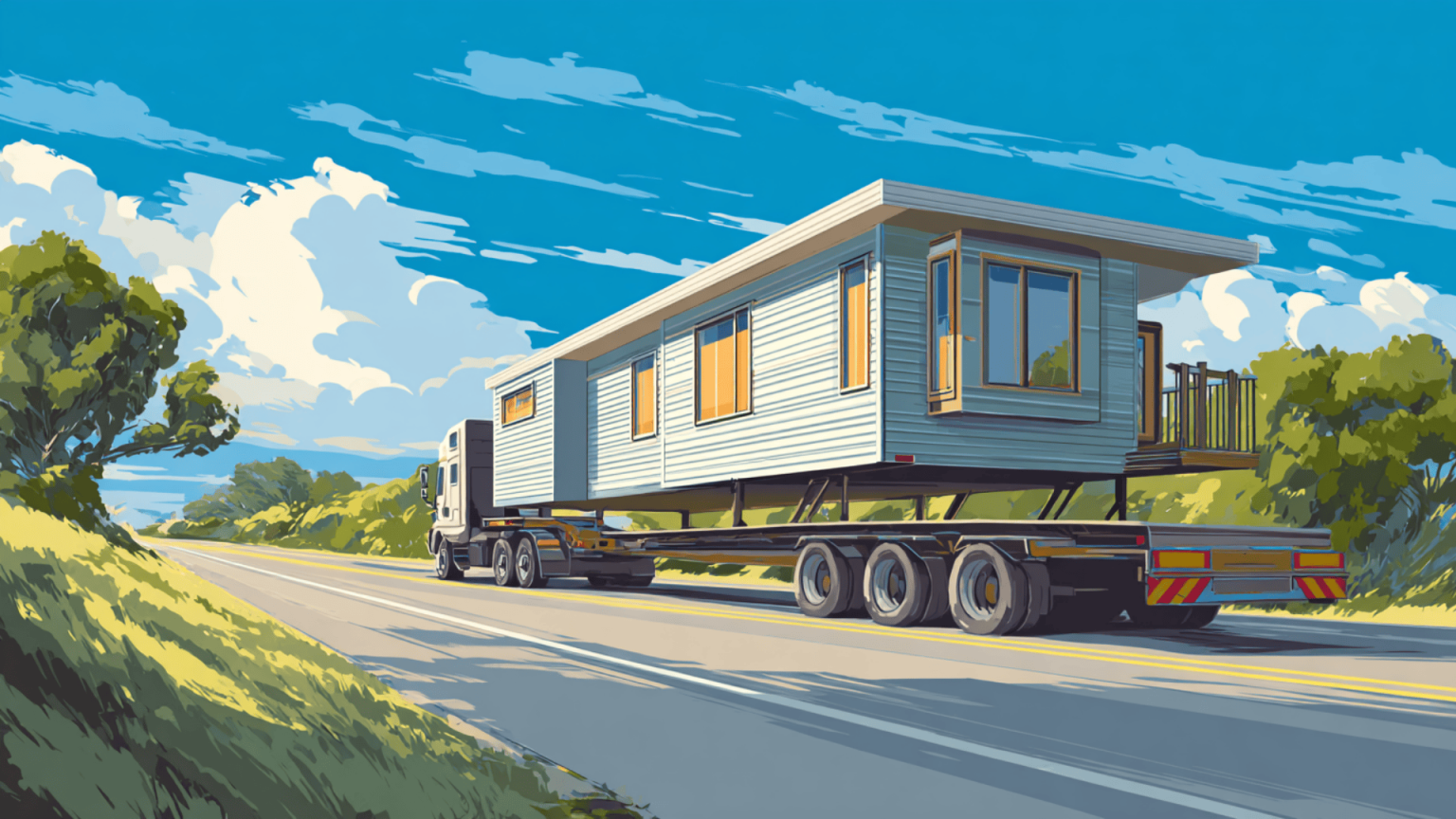 Inside Quadruple-Wide Mobile Homes - Jack Cooper